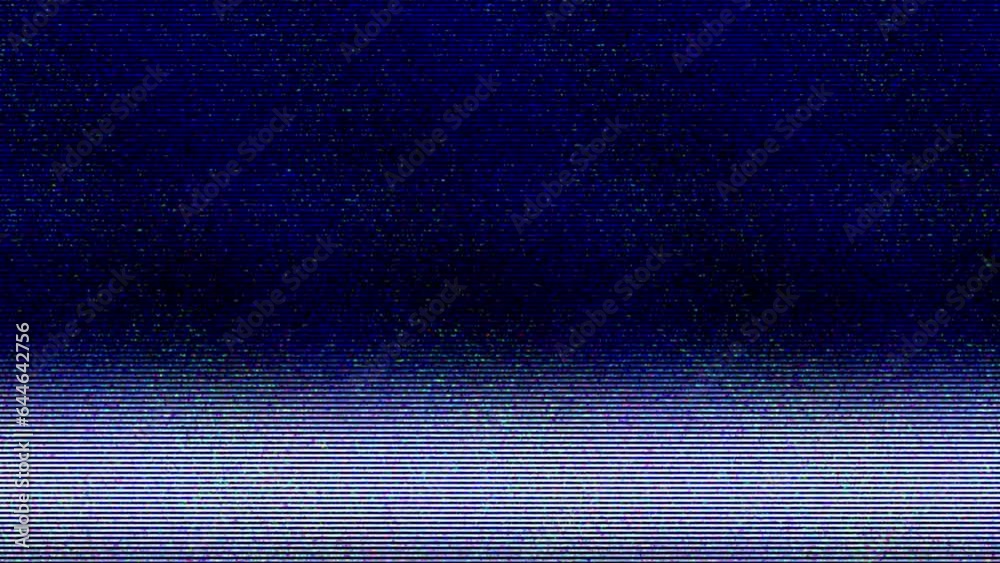 Analog Static Flickering Noise Texture. Bad Interference. Screen Damage ...