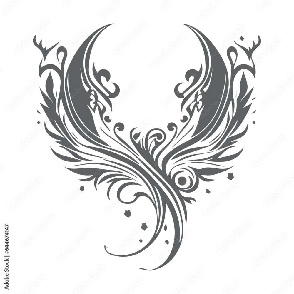 Scary tattoo. Illustration tattoo vector. Isolated tattoo vector ...