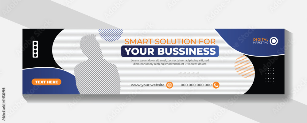 Corporate business linkedin banner design. Banner, header, cover design ...
