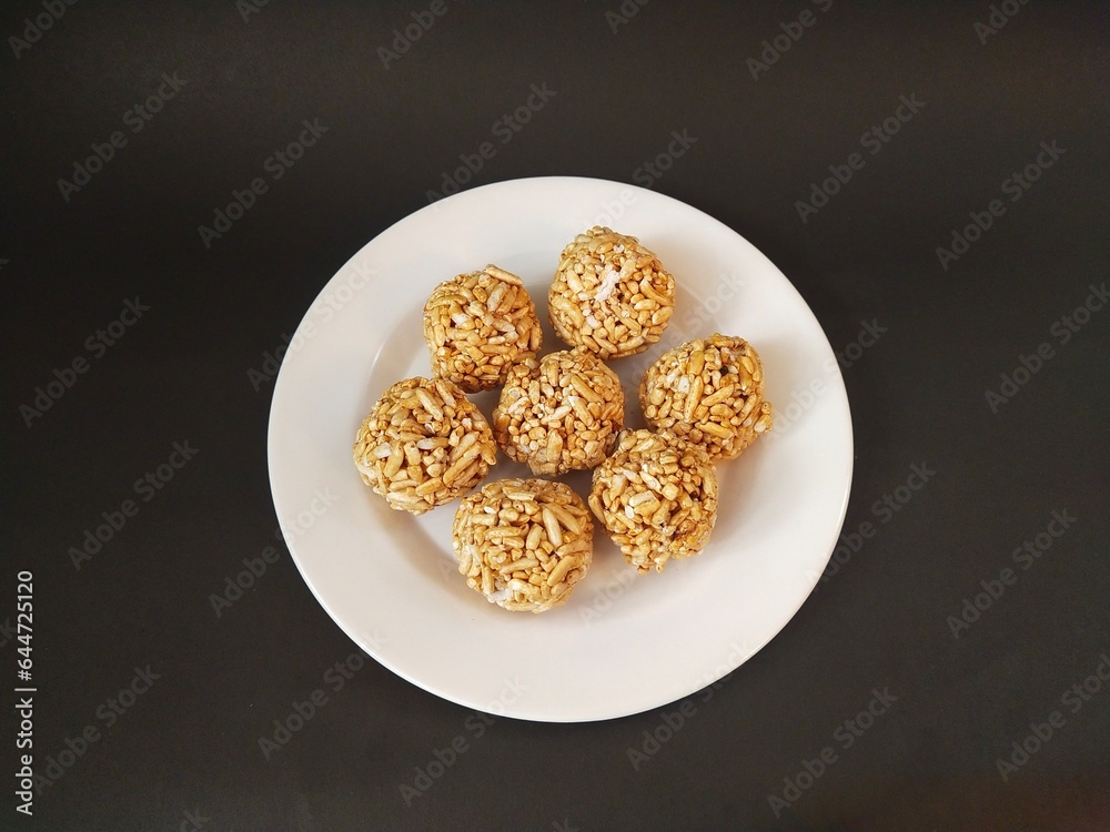 Kue Gipang, Jipang, also named Teng teng Beras one of Indonesian ...