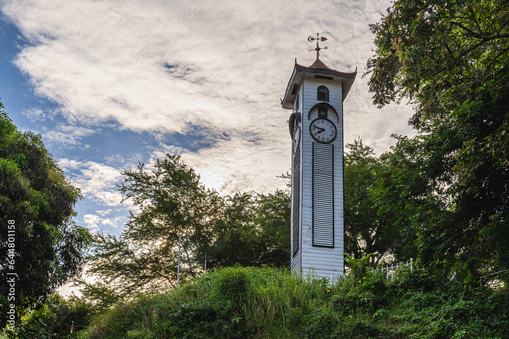 Atkinson Clock Tower, the oldest standing structure in Kota Kinabalu ...