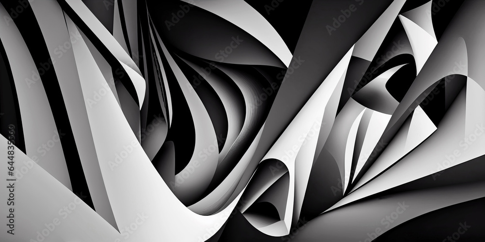Les Nabis abstract background with achromatic colors Stock Illustration ...