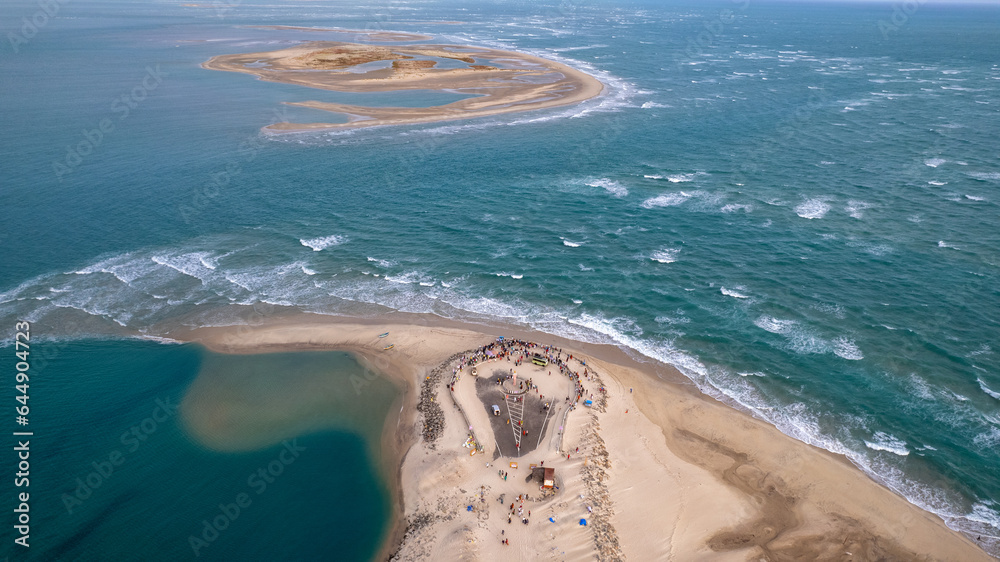 Arichal Munai, a Coastal lookout marking the end point of the Indian ...