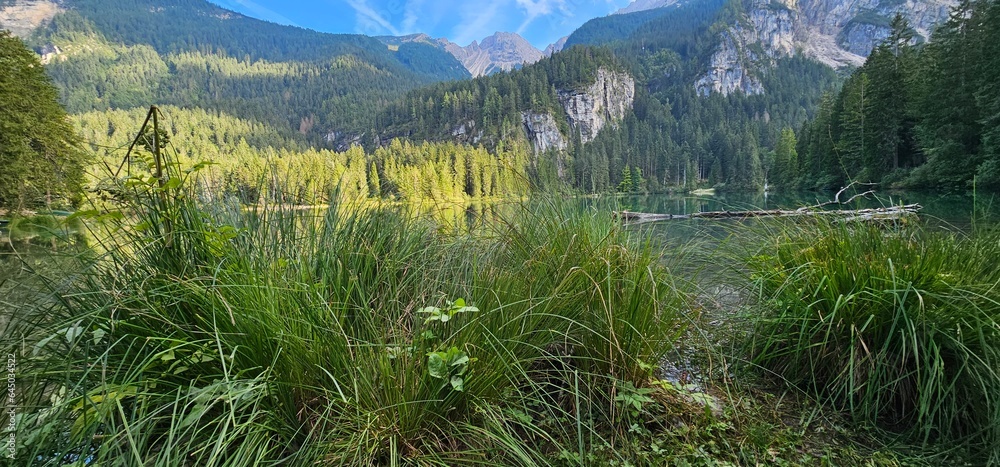 Lago Di Tovel, Lago Rojo, Lago Encantado Stock Photo | Adobe Stock
