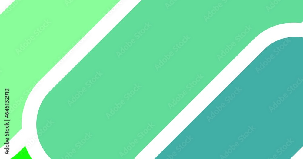 Simple geometric shapes slide transition animation. Modern round shapes ...