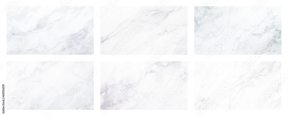 Set of white marble texture and background. Panoramic white background ...