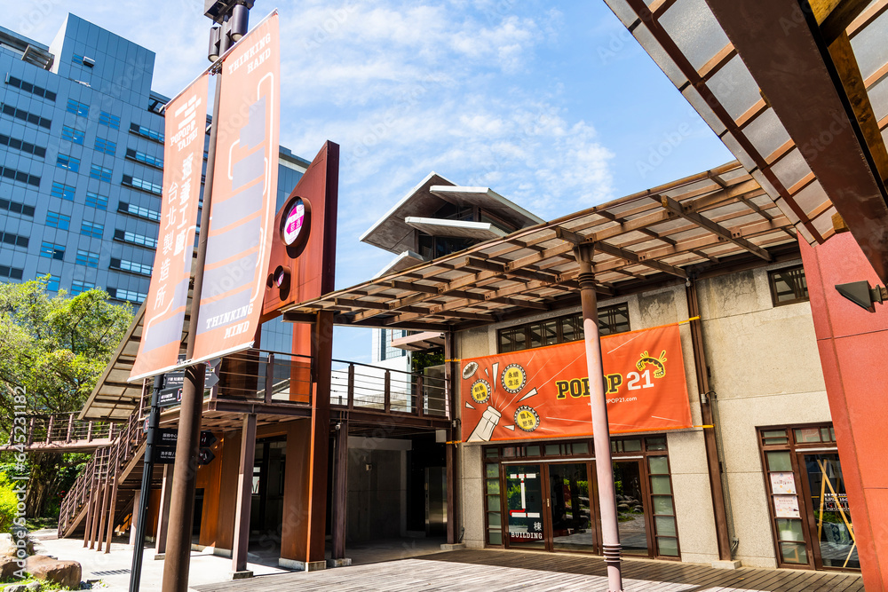 Taipei, Taiwan- July 6, 2023: Building view of the POPOP Taipei (former ...