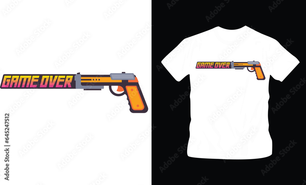 video game stickers vintage gamer asset with pixel 8 bit icons cartoon ...