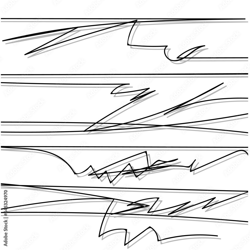 The art looks like several long painted signatures and forms an elegant ...