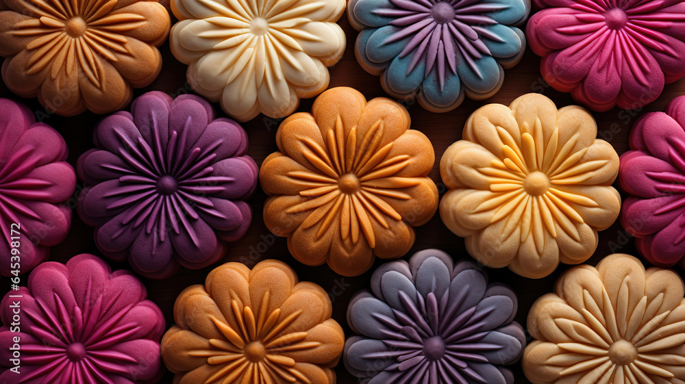 Stack of cheese sago, eid cookies made from sago flour, cheese, and ...