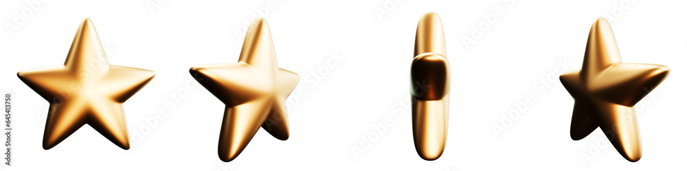 Golden star rotation animation, animated game sprite. Gold user ...