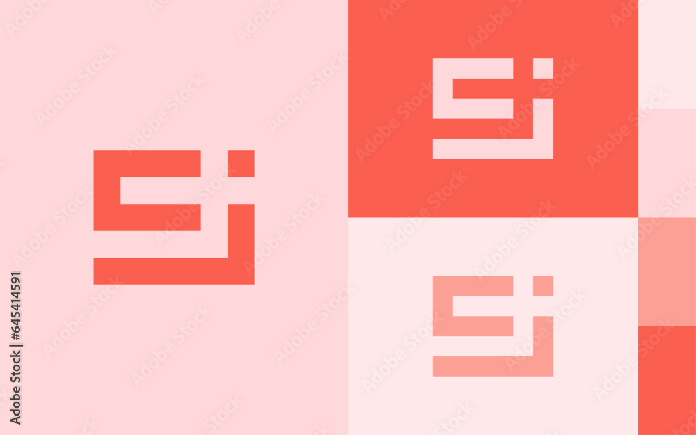 logos and brand with a color palette for brand identity Stock Vector ...