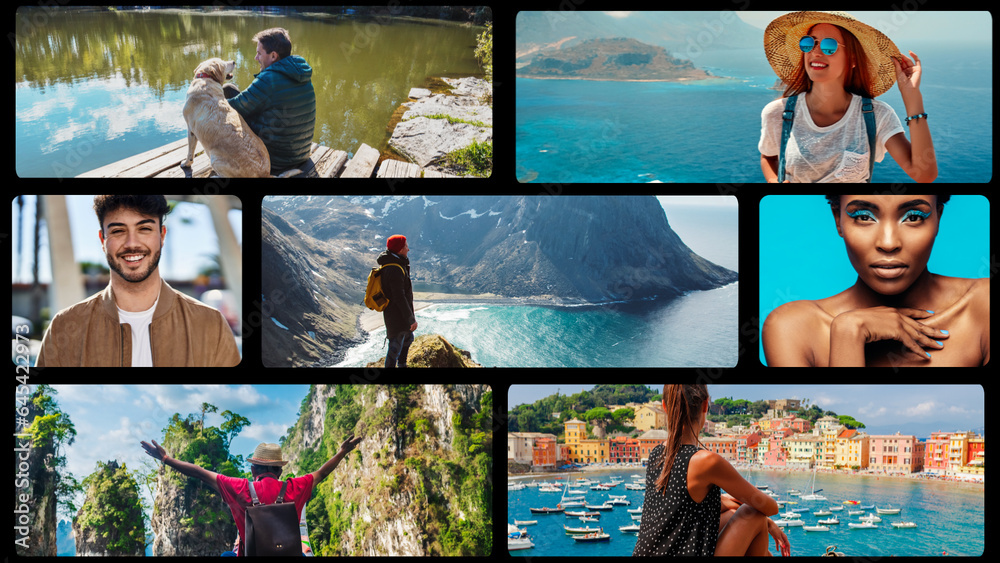Split Screens KIT Stock Template | Adobe Stock