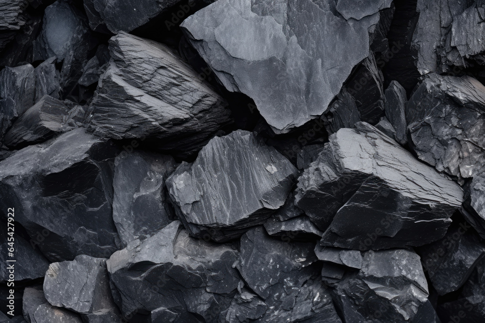 Captivatingly Elegant: A Lustrous Background Texture of Anthracite Coal ...