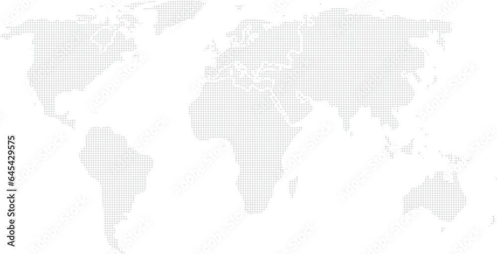 world map with transparent background Stock Vector | Adobe Stock