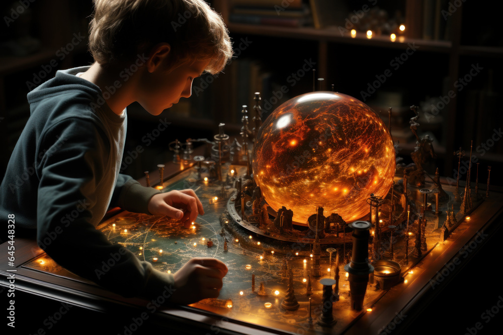 Young astronomers create scale models of the solar system ...