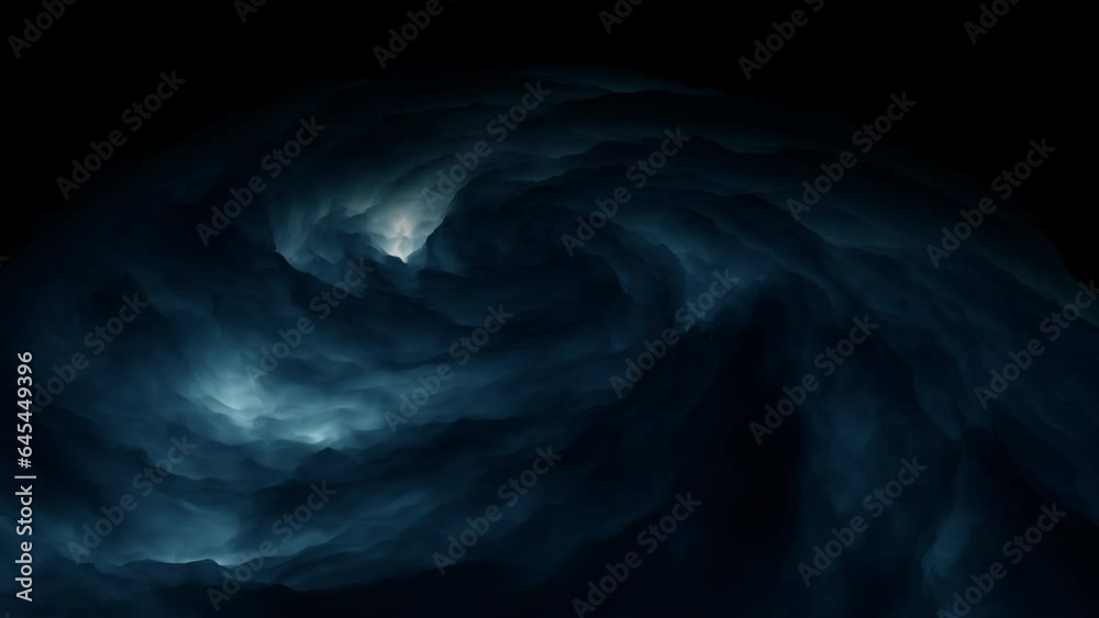Mysterious and captivating, the dark blue vortex in graphic design ...