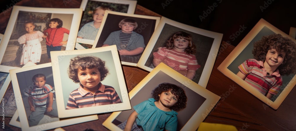 1980s and 1990s Nostalgic Portraits: A Collection of Soft-Focus Family ...
