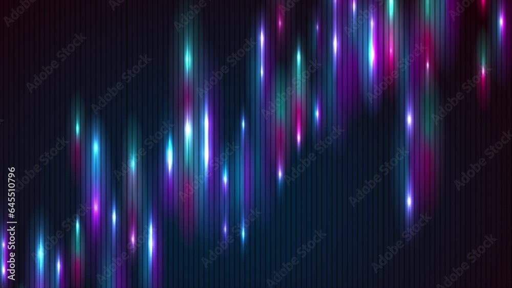 Abstract blue purple neon growing financial graph chart background ...