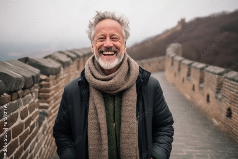 Lifestyle portrait photography of a grinning man in his 50s that is ...