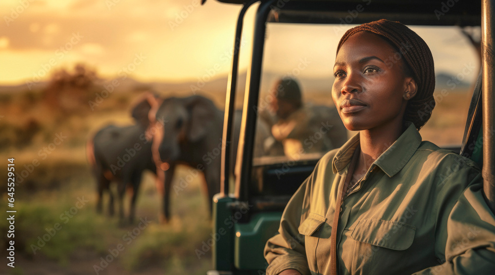 Safari Guide: A Portrait of an African Tour Guide, Ready to Lead You on ...