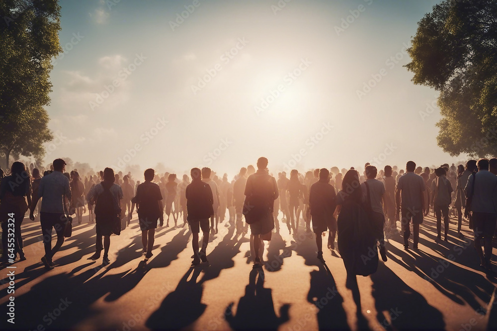 world population day background for wallpaper. copy space Stock ...