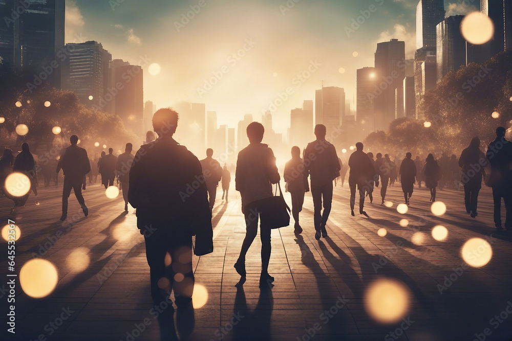 world population day background for wallpaper. copy space Stock ...