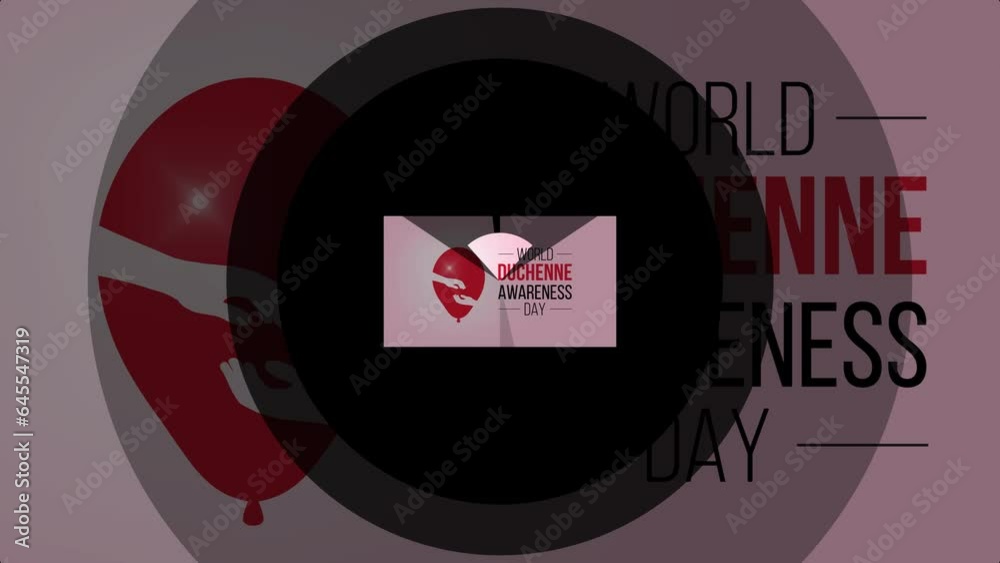 World Duchenne Awareness Day. Duchenne Muscular Dystrophy (DMD).Video ...