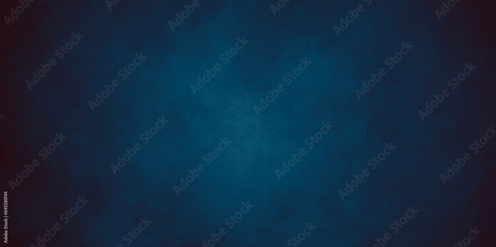 Grunge abstract background. Elegant dark solid blue background with ...