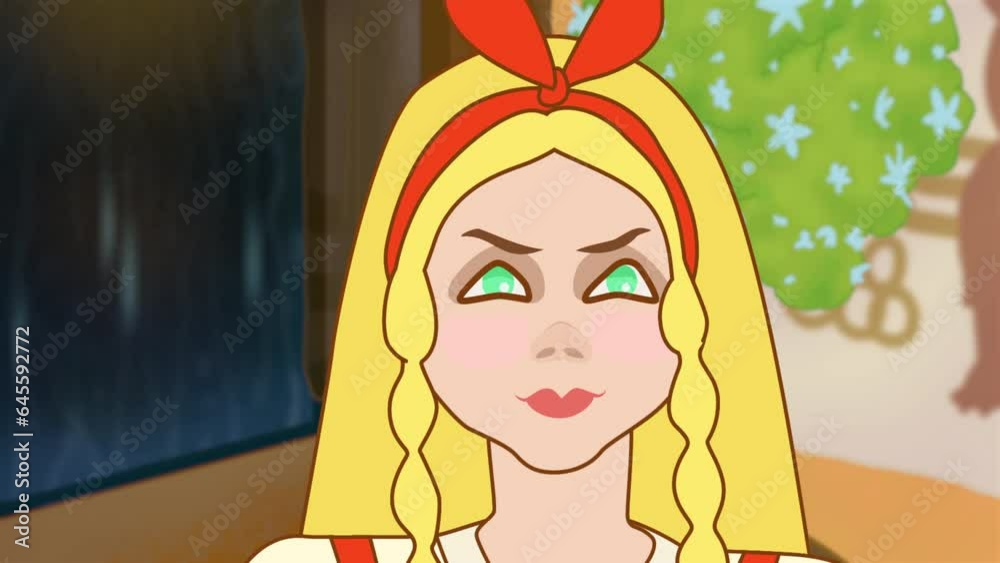 Emotion of determination and confidence changing surprised and ...