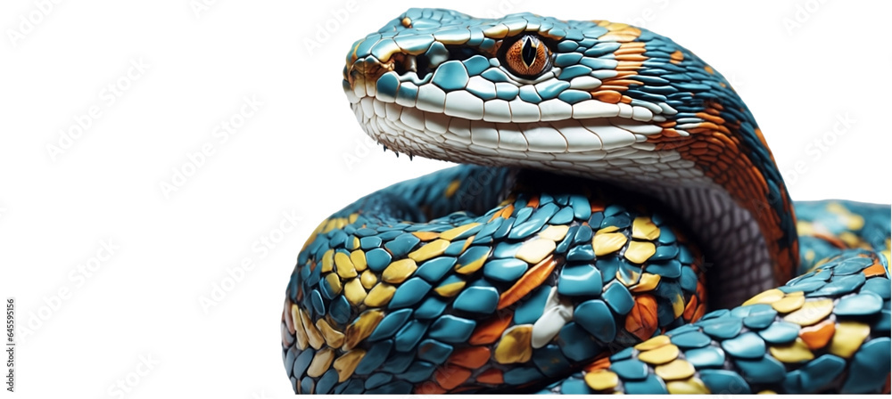 close up of a snake isolated on transparent background PNG, snake PNG ...