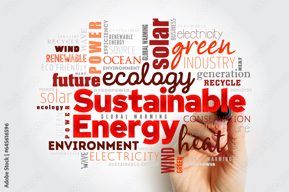 Sustainable Energy - such as wind and solar energy, creates zero carbon ...