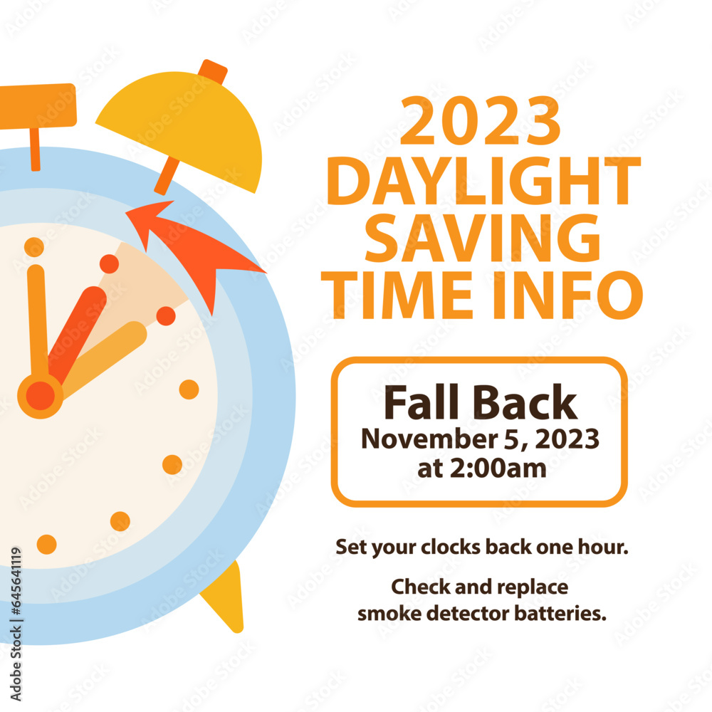 clock, daylight, saving, time, 2023, 5, fall, back, november, one, hour ...