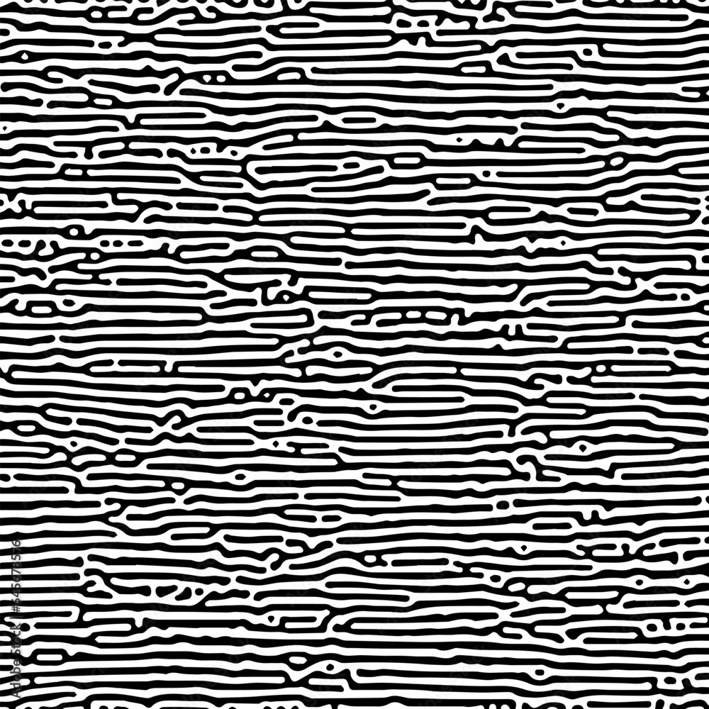 Monochrome background of natural organic forms. Reaction diffusion or ...