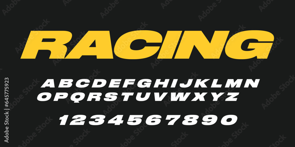 Racing lettering vector graphic apparel clothing prints eps svg png ...