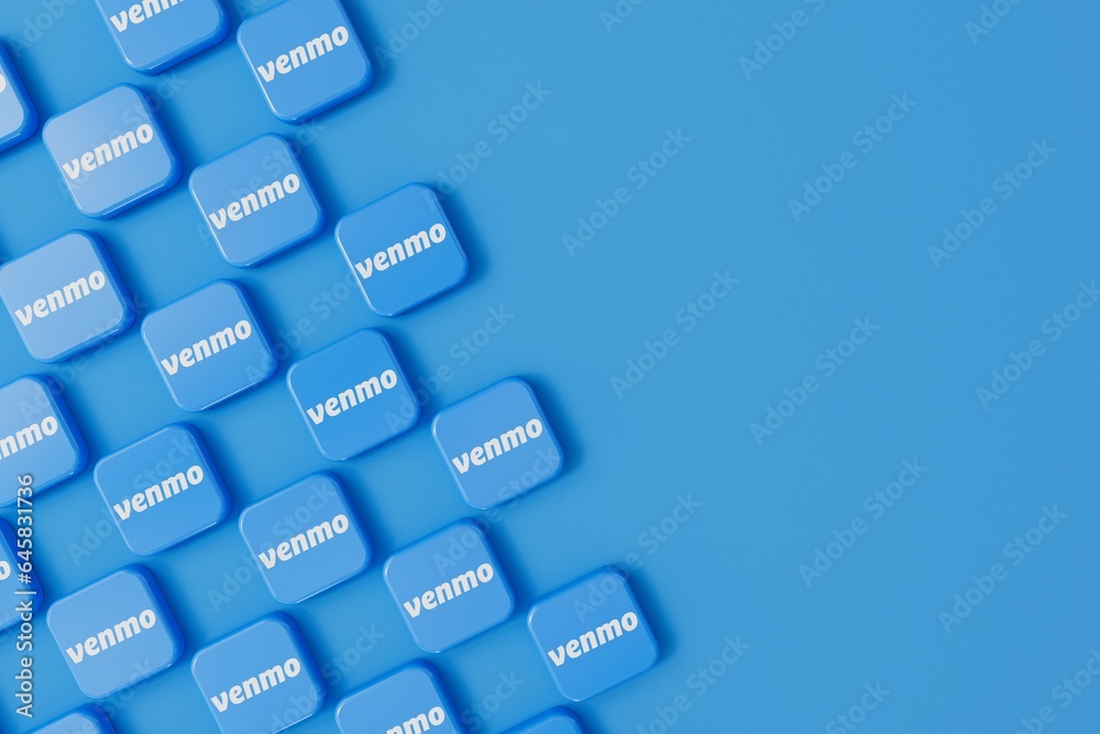 LONDON, UK - September 2023: Venmo online payment sharing service ...
