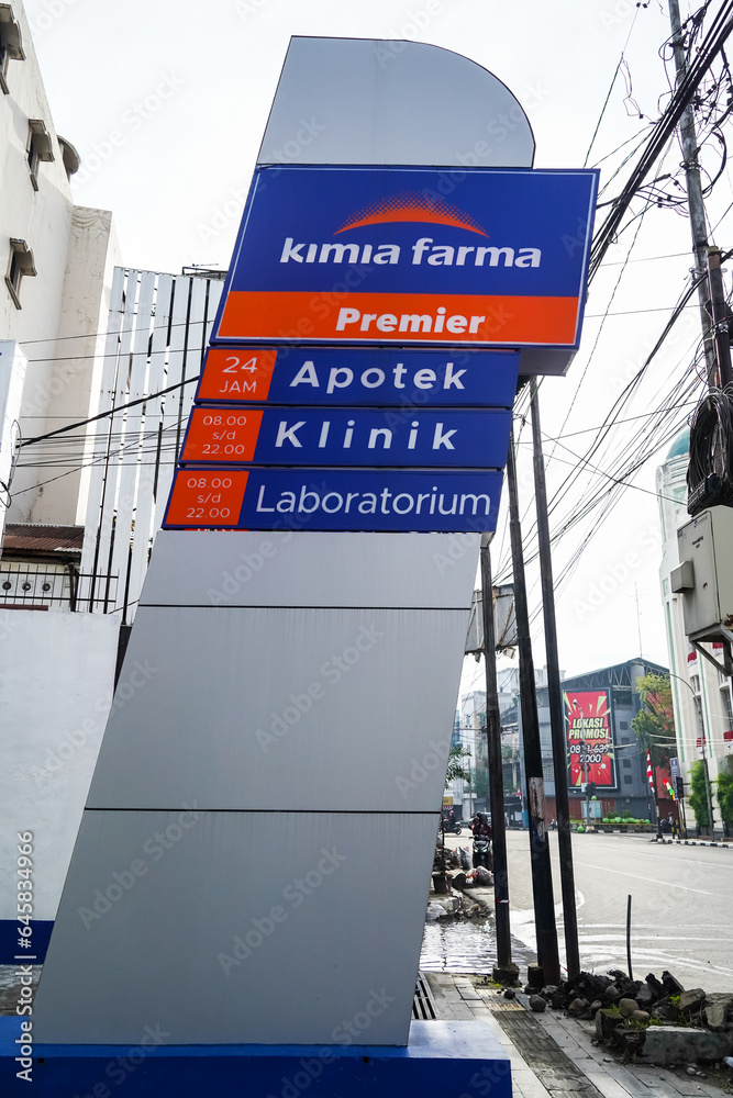 Indonesia, Jakarta, August 12, 2023, kimia farma apotek pharmacy ...