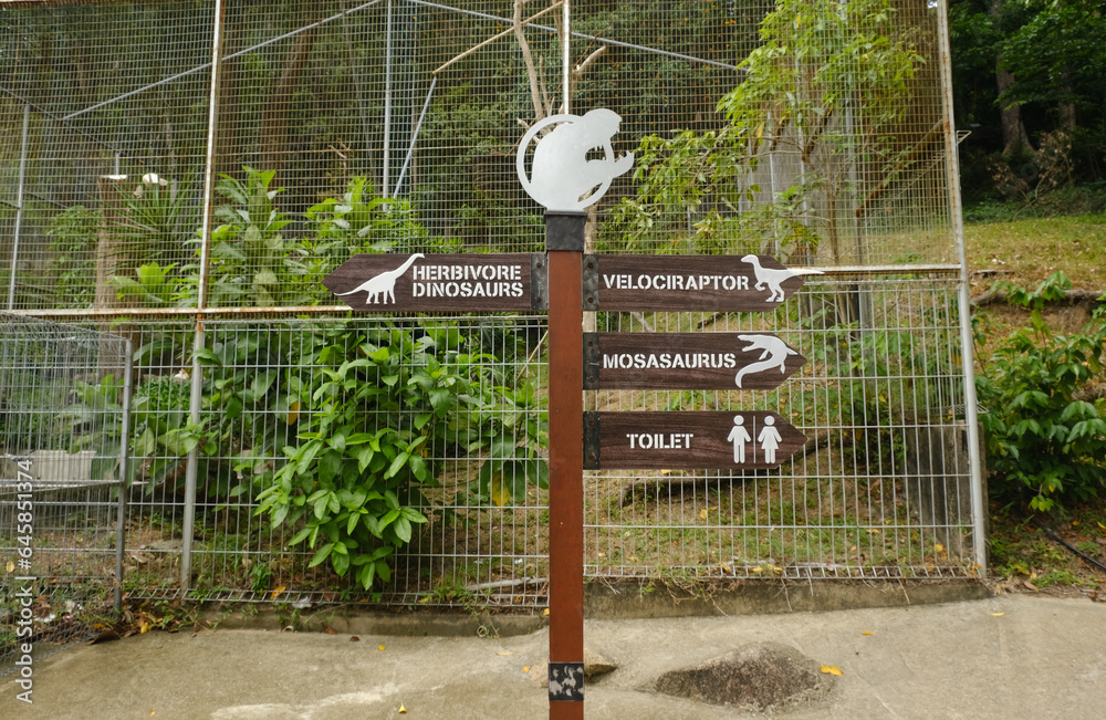 "Kuantan, Malaysia- September 2nd, 2023: A picture of Dinosaur ...
