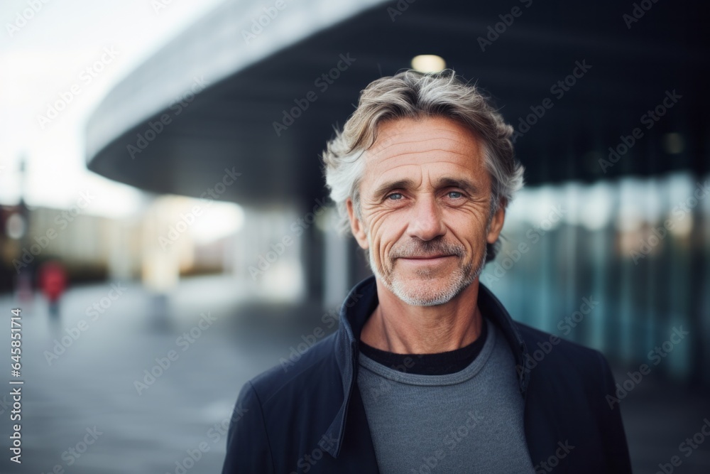 Lifestyle portrait photography of a Swedish man in his 50s wearing a ...