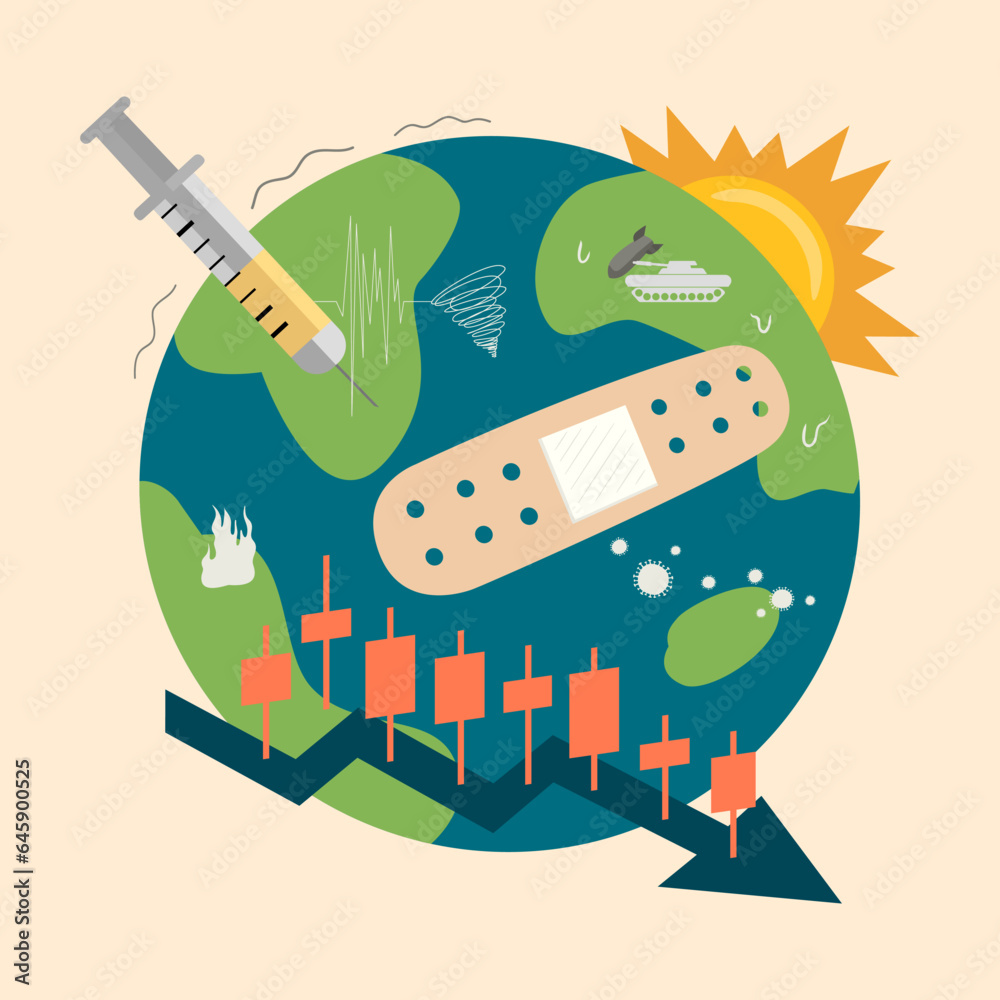 Earth is sick. Climate change is affecting natural disasters around the ...