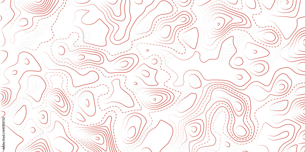 Abstract black background with pink Topographic line map pattern ...