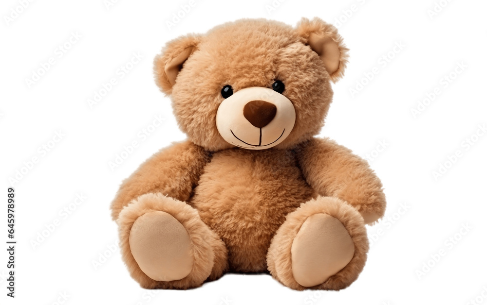 Adorable Stuffed Animals for Hugging. Isolated on a Transparent ...