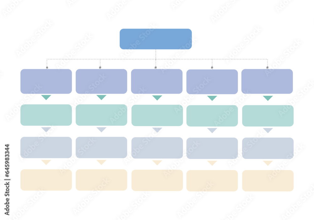 Infographic, Flowchart, Workflow, diagram, organization chart, vector ...