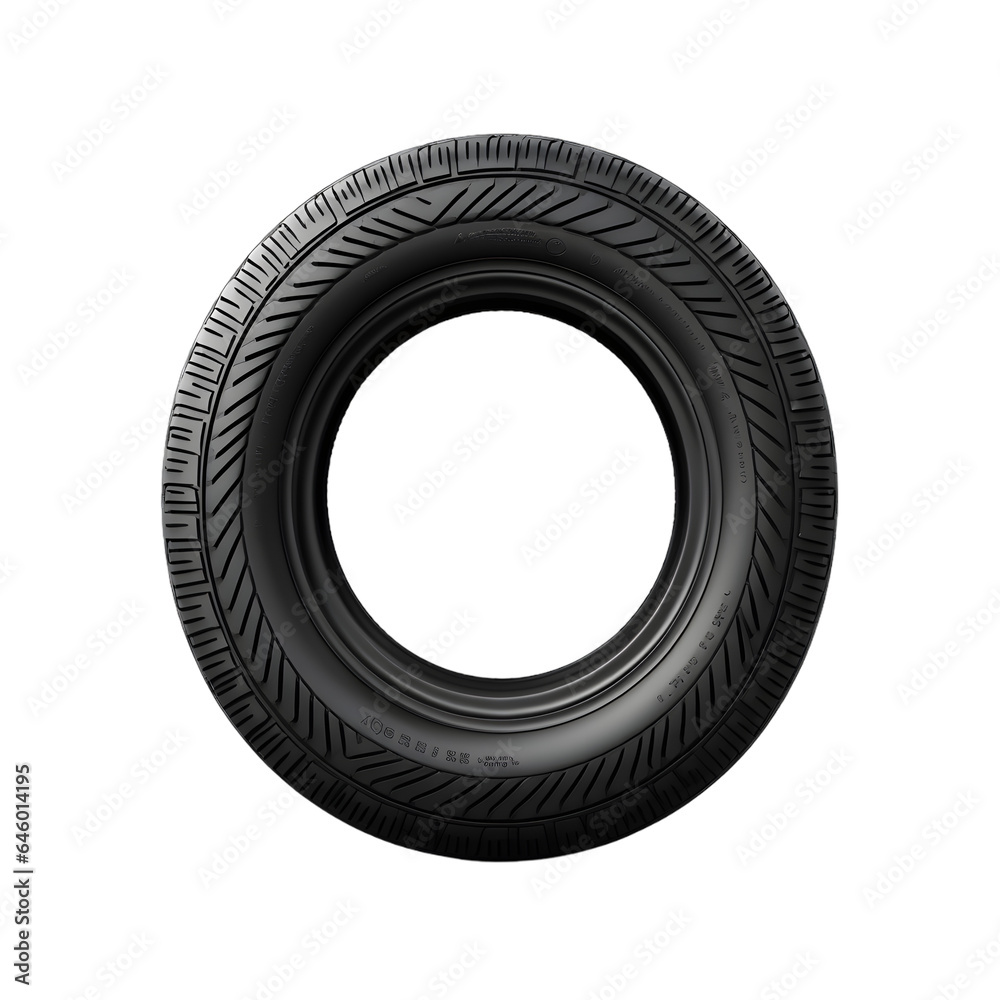 tire top view isolated on white background Stock Illustration | Adobe Stock