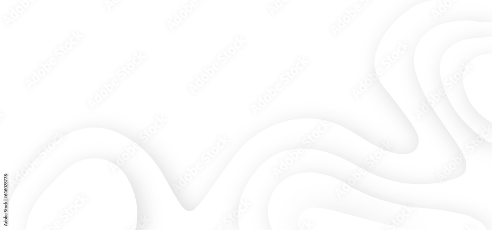 abstract curve line white background. Soft smooth lines curving ...