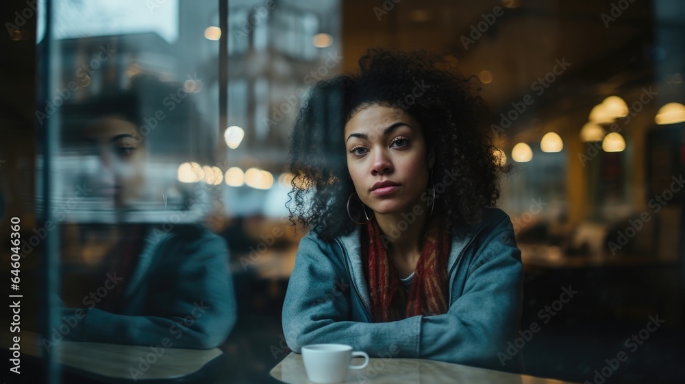 young, biracial adult debating multiracial identity, pausing to ... young, biracial adult debating multiracial identity, pausing to ...