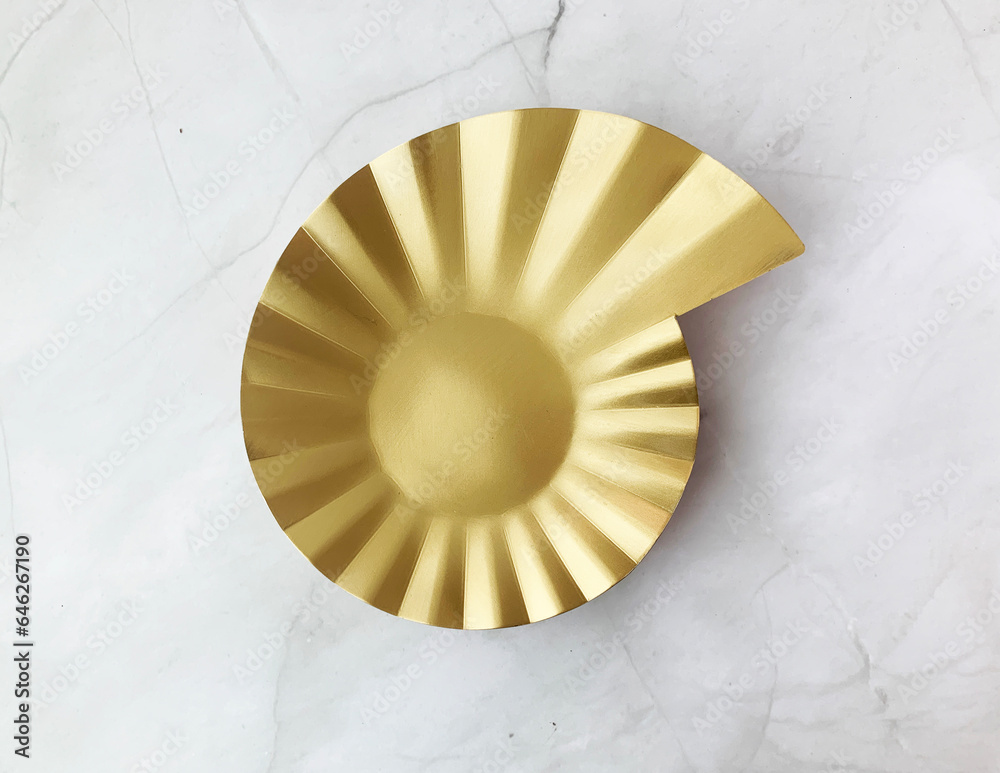 beautiful premium luxury branded metal plate design in shining gold ...