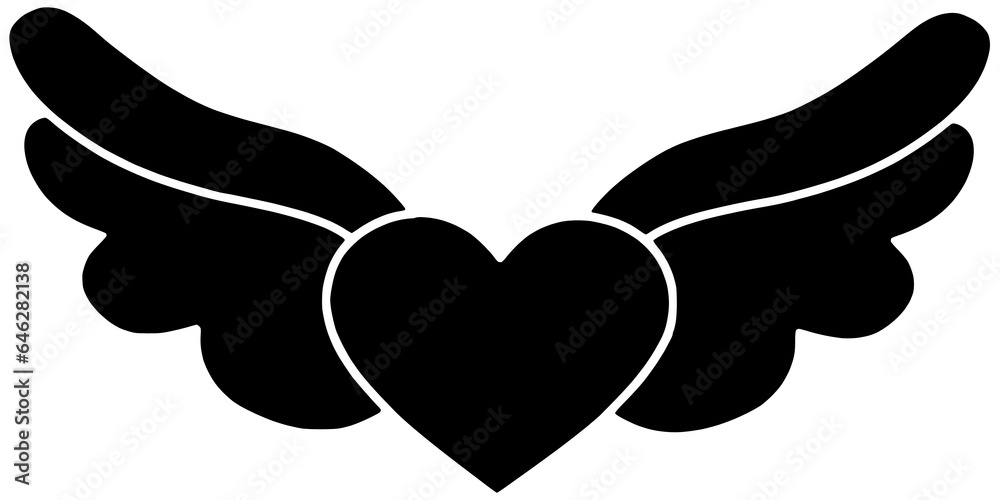 airplane icon plane logo aircraft background love illustration heart ...