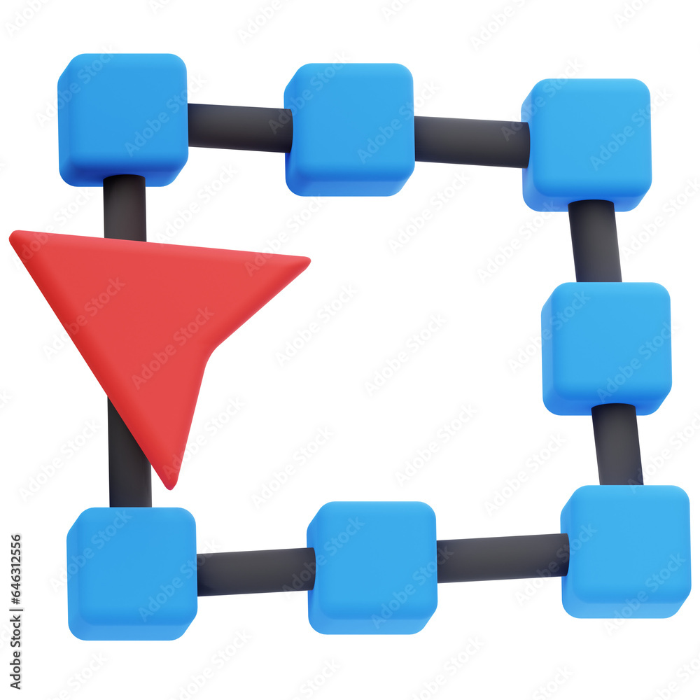 free transform 3d icon design Stock Illustration | Adobe Stock