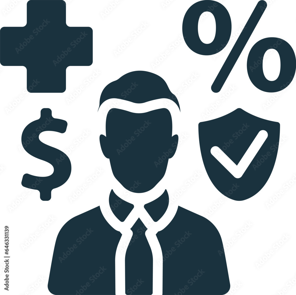 Employee benefits icon. Monochrome simple sign from employee benefits ...